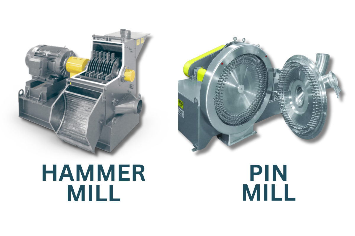 Difference between Pin Mill and Hammer Mill - Bloom Engineering
